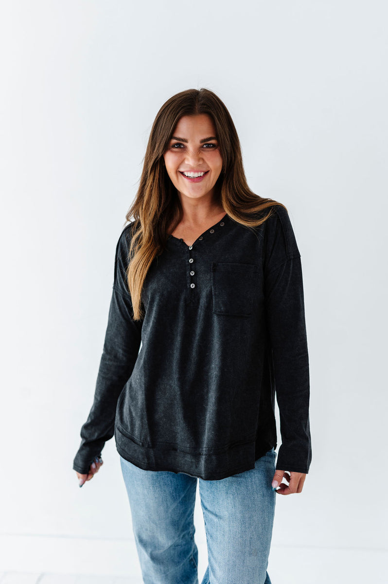 Hayes Top in Black – Livy&Kate Clothing